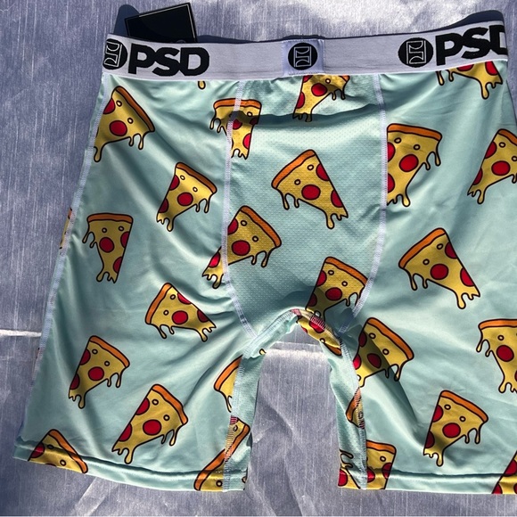 PSD | Shorts | Nwt Psd Pizza Drip Boxer Briefs | Poshmark